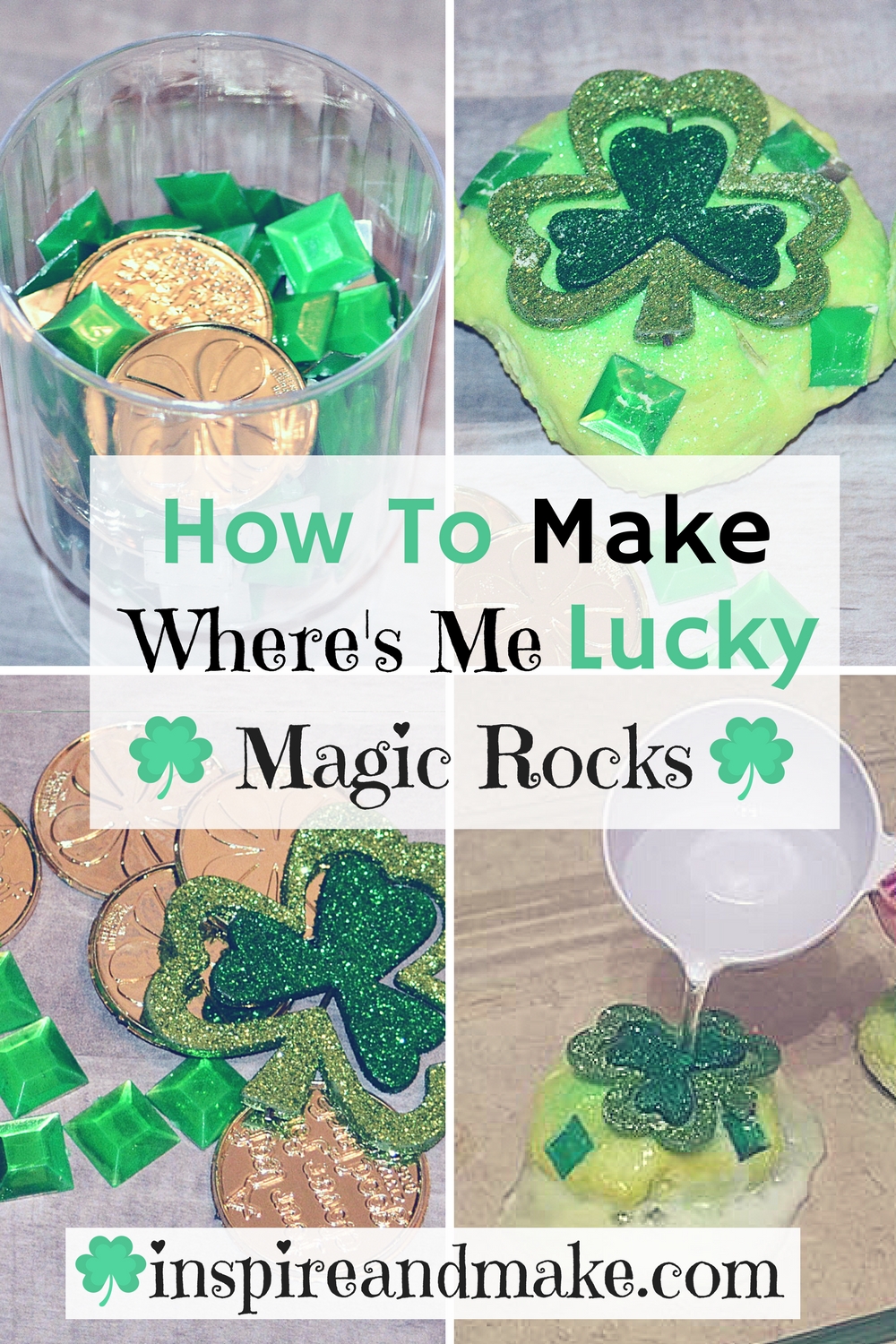 St. Patrick's Day Where's Me Lucky Magic Rocks • Get Your Holiday On!