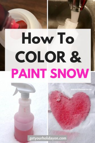 How to Paint Snow Activity for Kids | Get Your Holiday On