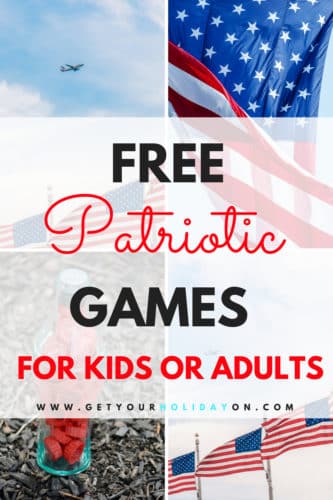 Free Patriotic Games for Kids or Adults | Get Your Holiday On