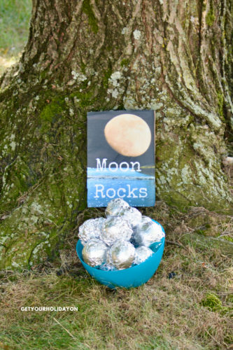 Moon Rock Hunt With A Free Printable - Get Your Holiday On