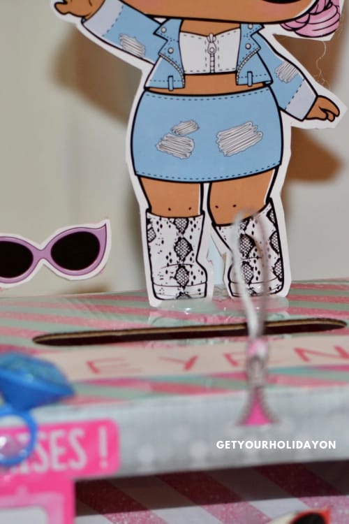 LOL Doll Valentine Box | Free Card Box Idea - Get Your Holiday On