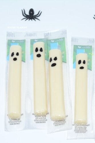 String Cheese Ghosts - Healthy Halloween Snack | Get Your Holiday On