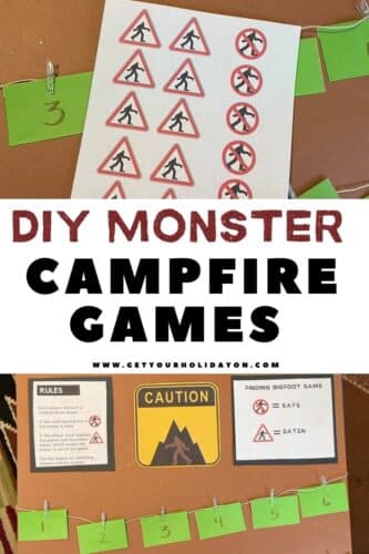 DIY Monster Party Game (Free Printable!) | Get Your Holiday On