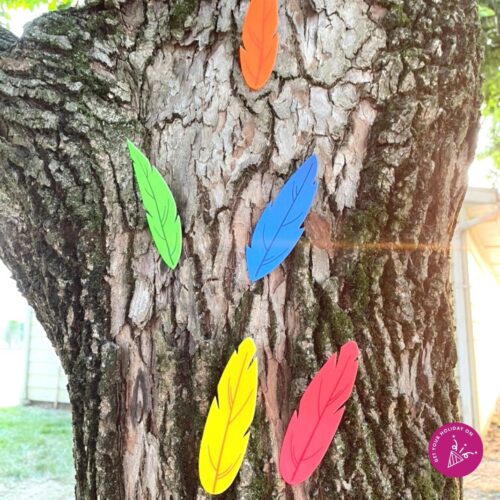 Turkey Feather Party Game - Get Your Holiday On