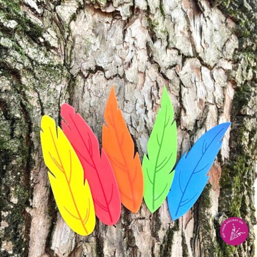Turkey Feather Party Game - Get Your Holiday On