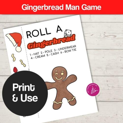 Gingerbread Man Game - Get Your Holiday On