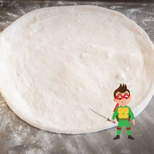 Turtle Power Pizza Dough | Get Your Holiday On