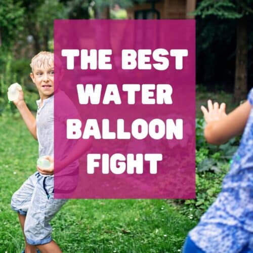 How To Make A Water Balloon Fight Easier - Get Your Holiday On
