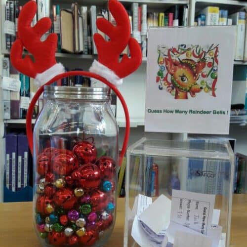 Guess How Many in the Jar | Get Your Holiday On