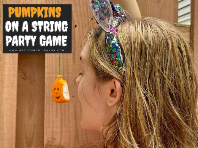 Pumpkins on a String Party Game | Get Your Holiday On