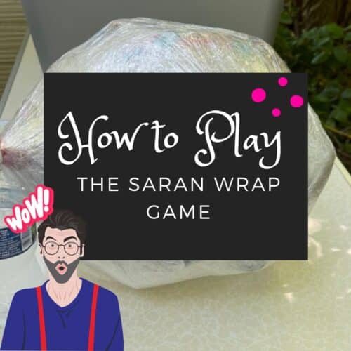 Plastic Wrap Ball Game for Kids or Adults | Get Your Holiday On